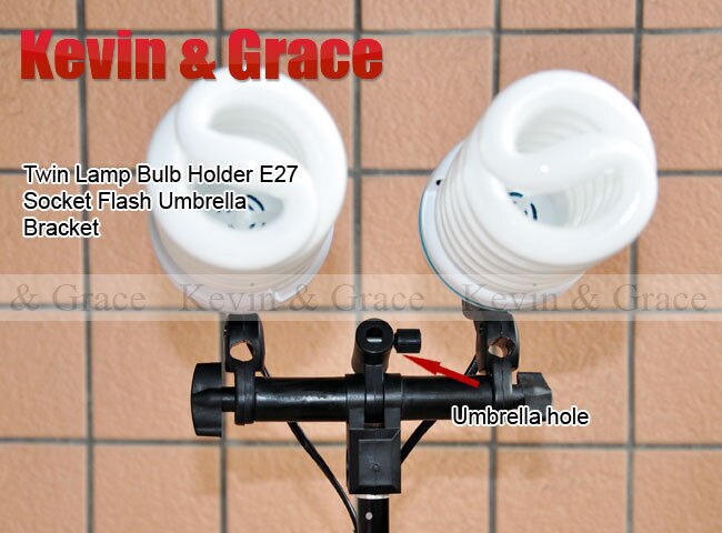 Double Head Photography Studio Light Fitting Photo... – Grandado