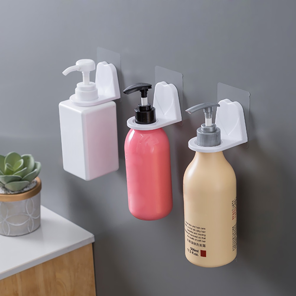 Hand Sanitizer Holder Wall Mounting Shower Gel Bot... – Grandado