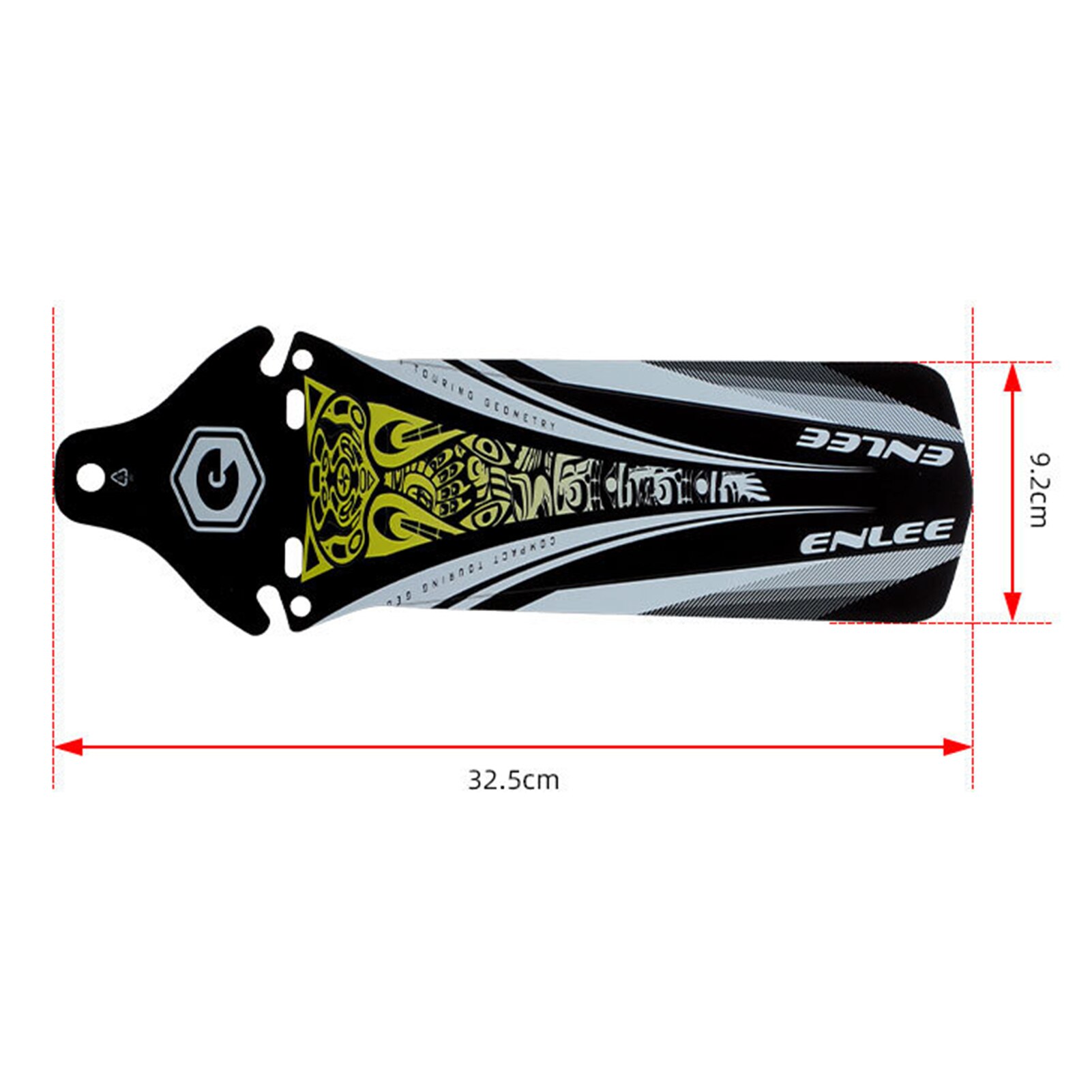 Fiets Front Wielen Gestreepte Spatborden Draagbare... – Grandado