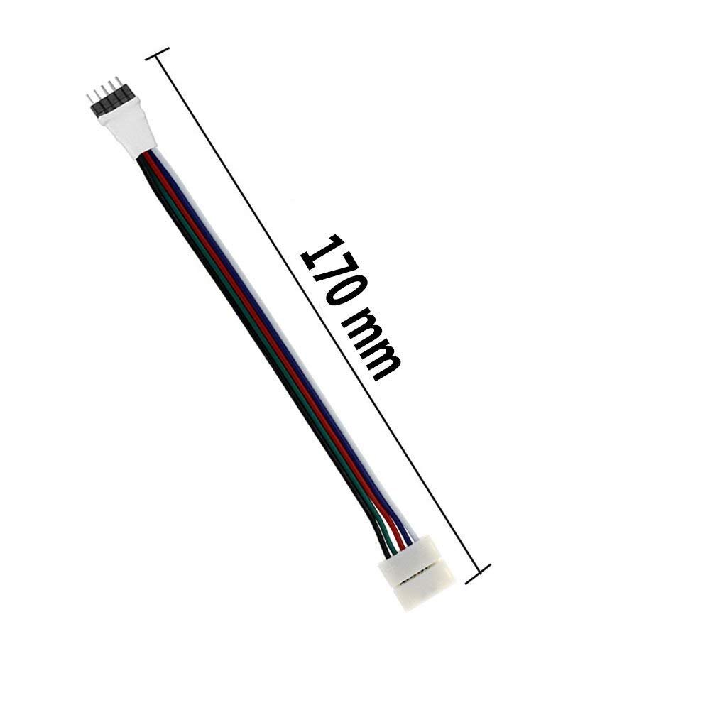 5 Pin RGBW LED Strip Lights Connector Solderless C... – Grandado