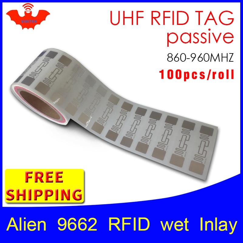 Uhf Rfid Tag Epc 6C Sticker Alien 9662 Natte Inlay... – Vicedeal