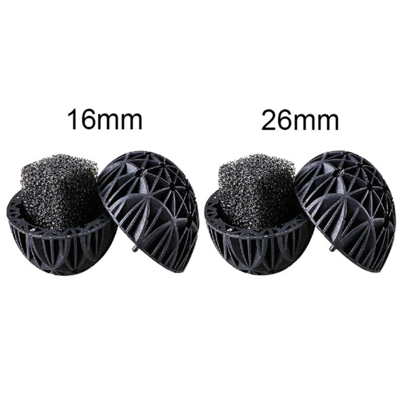 100 PCS Aquarium Bio Balls w/Sponge Filter Media B... – Vicedeal