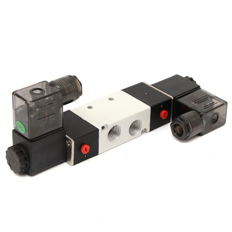 12V Pneumatic Electric Solenoid Valve 5 Way 2 Posi... – Grandado