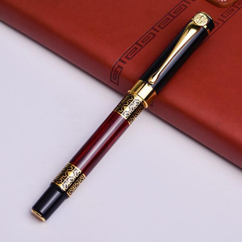 Classic Metal Ink Fountain Pen Luxury Rose Wood Co... – Grandado