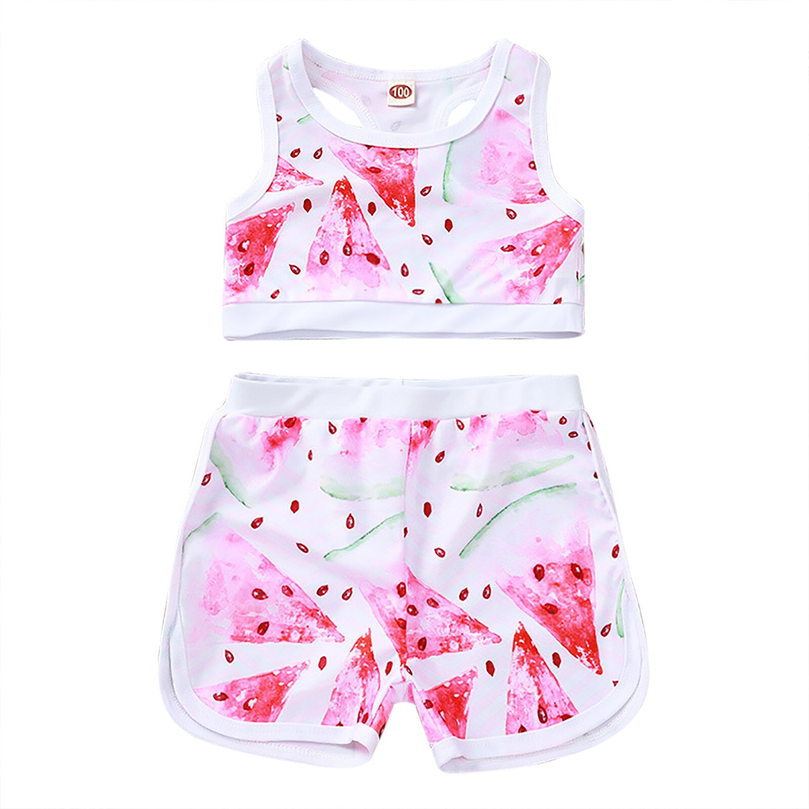 Girls Dinosaur Printed Bikini Tankini Sets Toddler... – Grandado