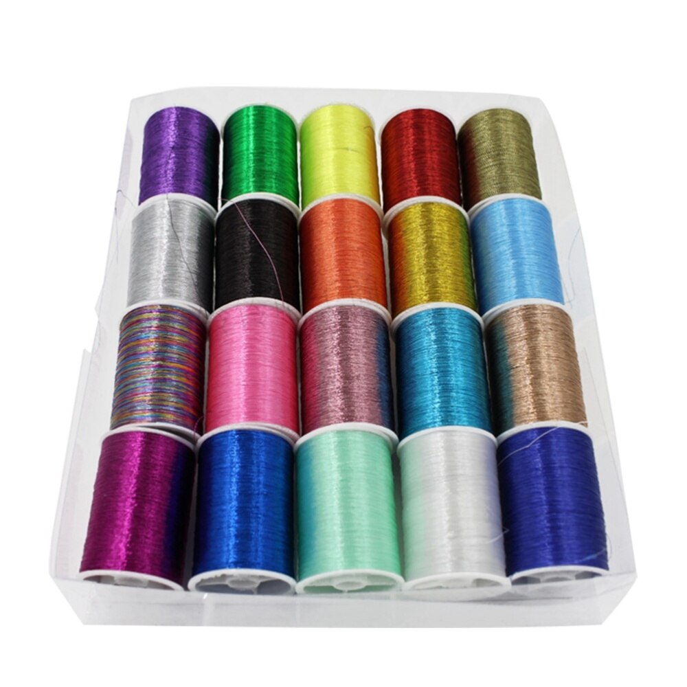 Metallic Embroidery Thread DIY Portable Household ... – Grandado