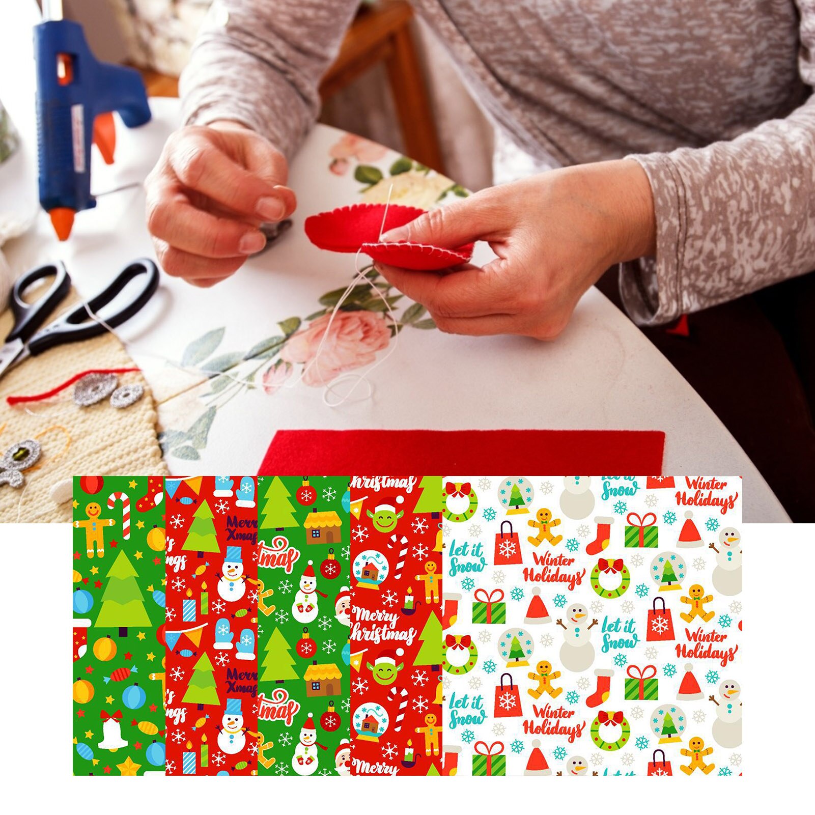 Cartoon Fabric DIY 50*50cm Handmade Sewing Patchwo... – Grandado