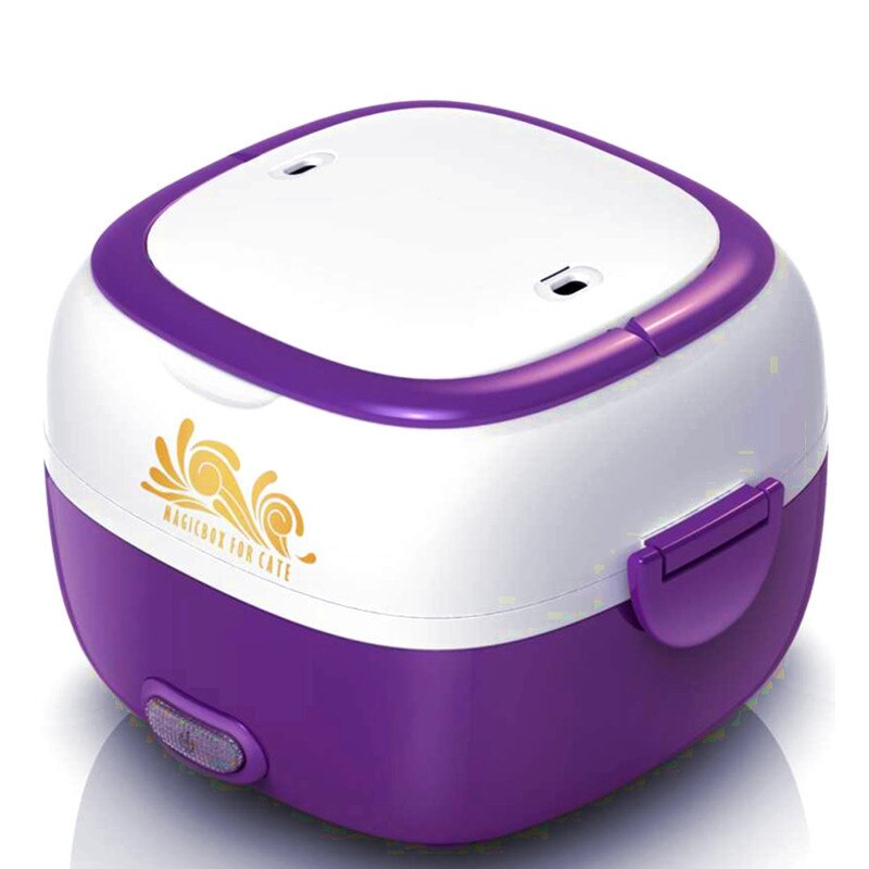 1.3L stainless steel electric cooking lunch boxes ... – Grandado