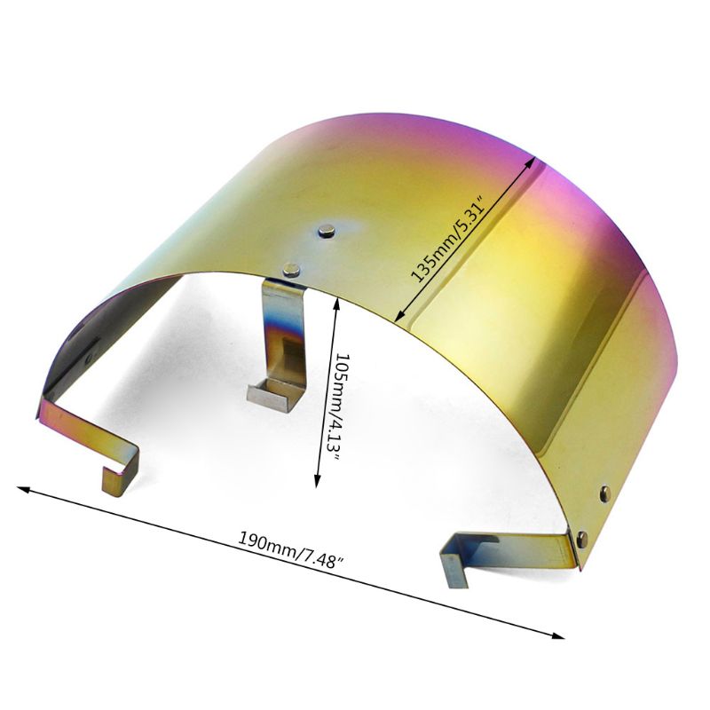 Racing Car Cold Air Intake Cone Air Filter Cover H... – Vicedeal