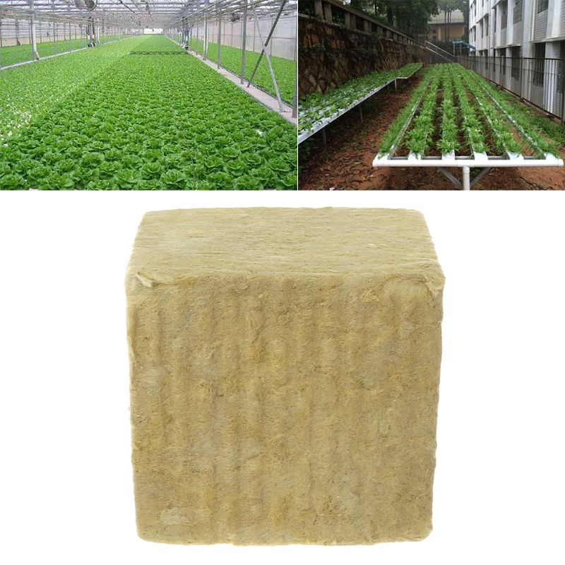 Rockwool Cubes Hydroponic Grow Media Soilless Cult... – Grandado