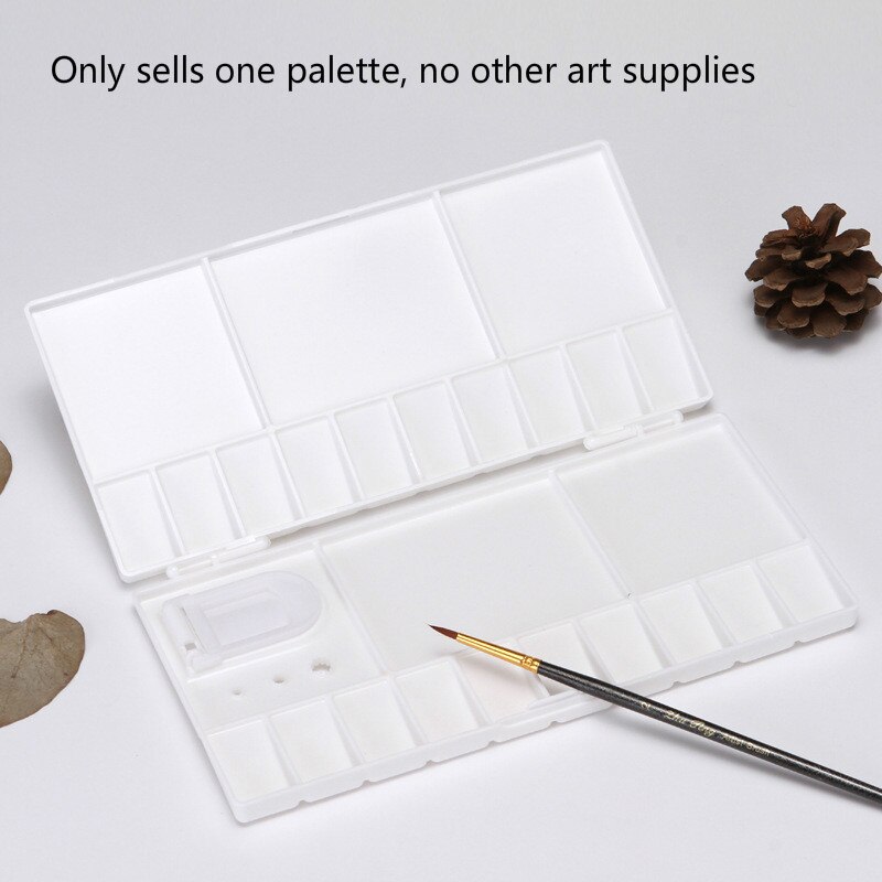 33 Grid Plastic Palette / White Paint Palette / Fp... – Grandado