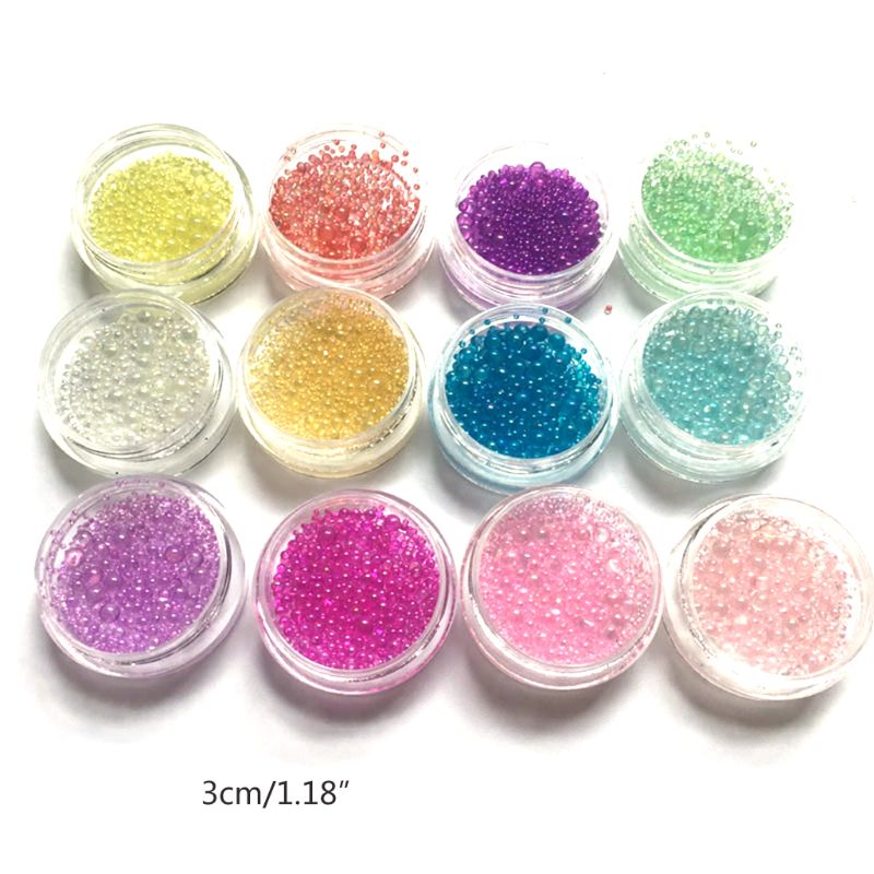 12 Pcs/set Color Bubbles DIY Crystal Epoxy Filler ... – Grandado