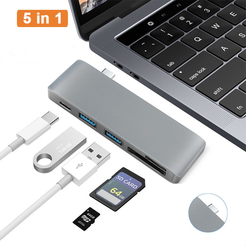 Usb c hub thunderbolt 3 dock med hdmi-kompatibel ... – Grandado