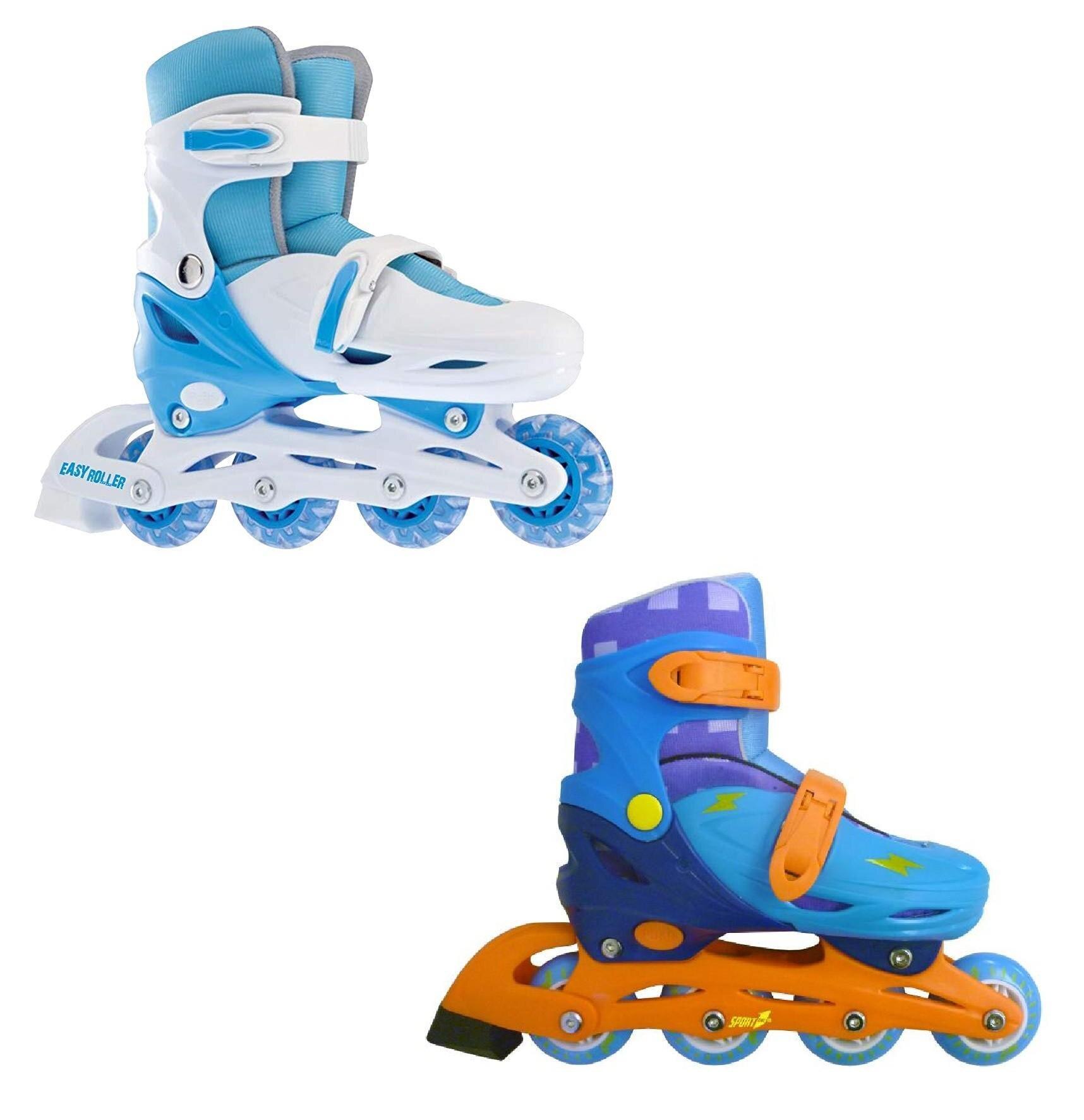Sport1 patins inline azul-tamanho 39/42 – Grandado