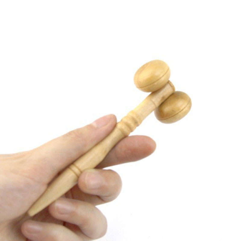 BYEPAIN Wooden Face Roller Massager 360 Rotation F... – Vicedeal