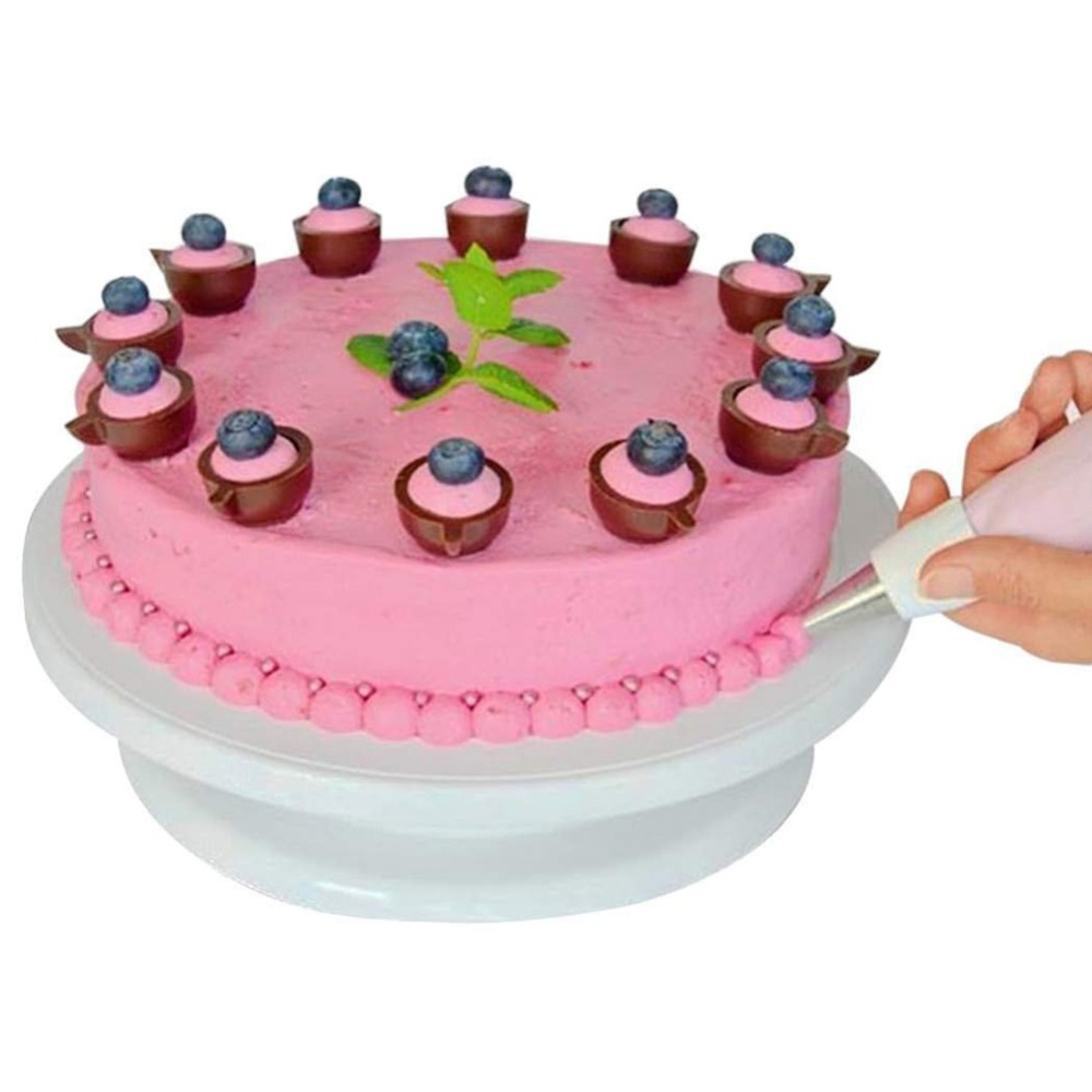 11inch 360 Degrees Rotating Cake Turntable Round R... – Grandado