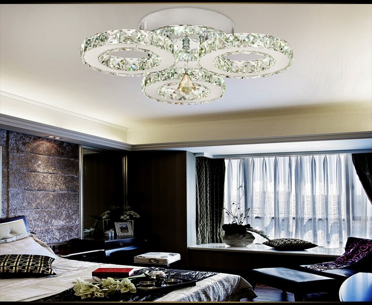 Moderne Kroonluchter led Plafond Lustre kroonlucht... – Vicedeal