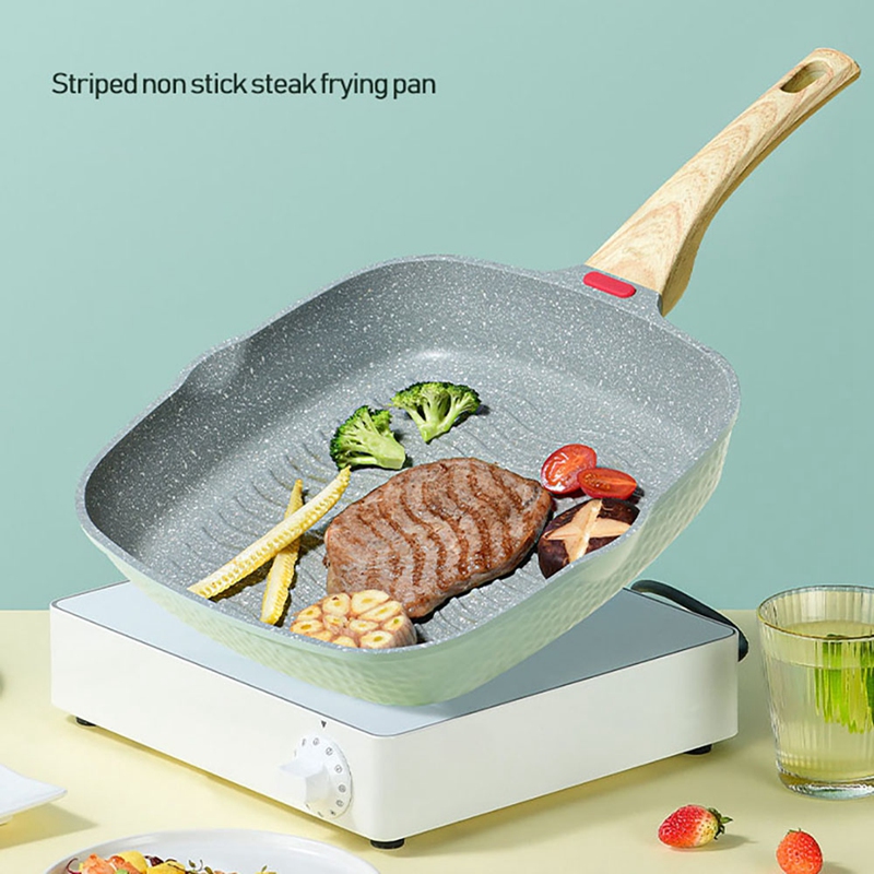 Quality 28Cm Non Stick Wok Frying Pan Egg Pan With... – Vicedeal