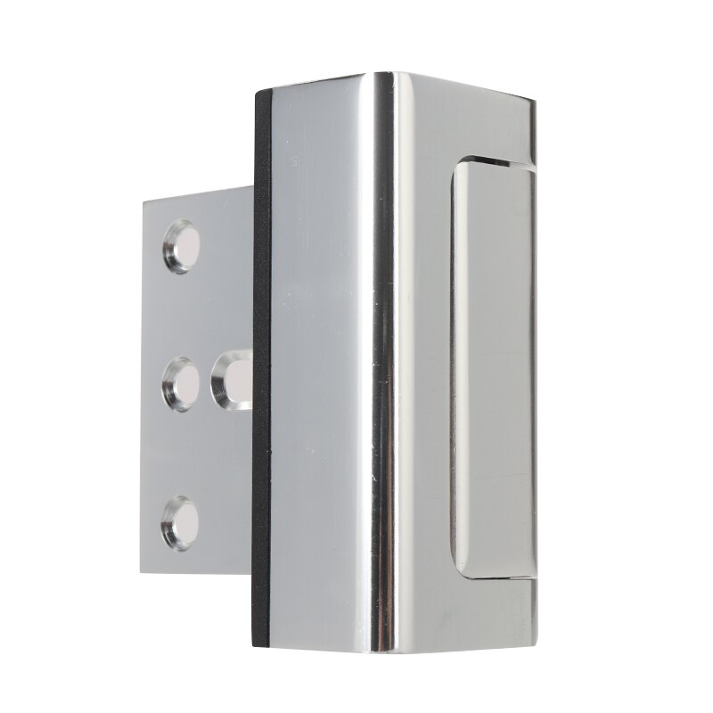 Silver/White Aluminum Door Reinforcement Lock Home... – Grandado