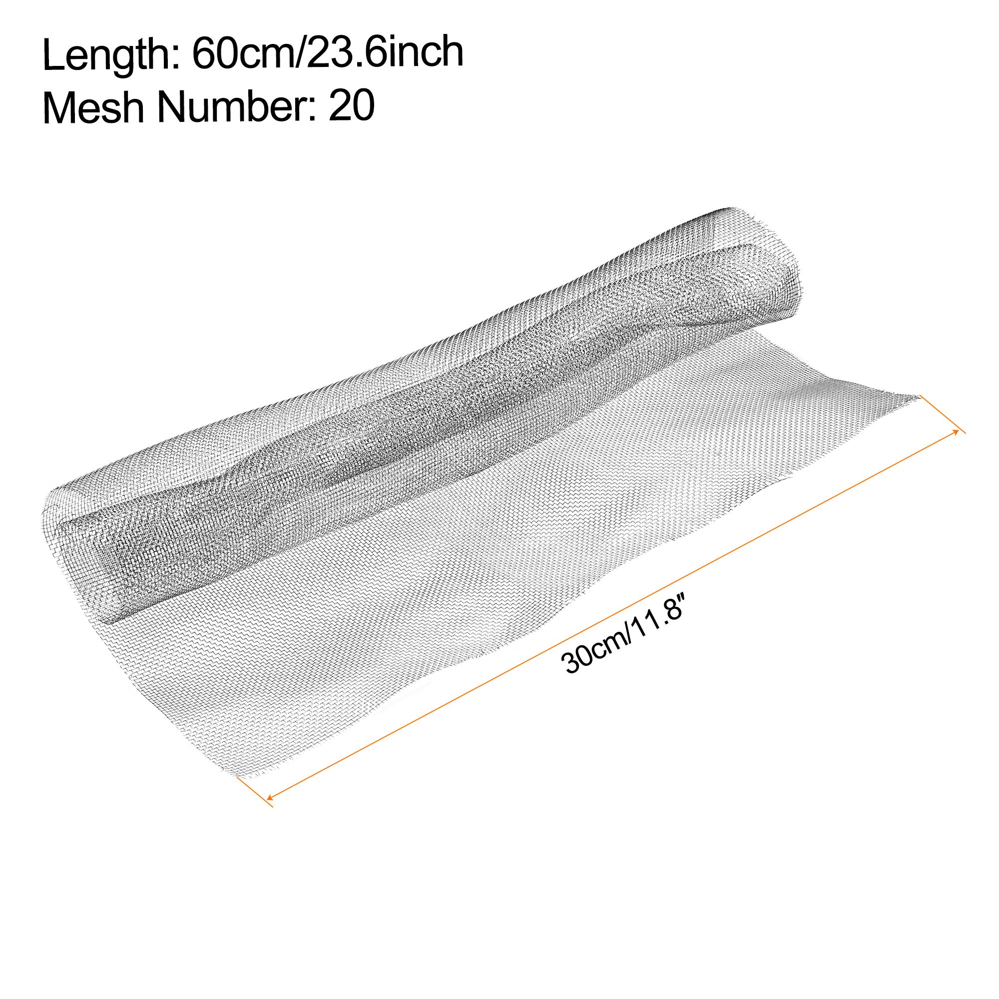 Uxcell Stainless Steel Mesh Screen Woven Wire Mesh... – Grandado