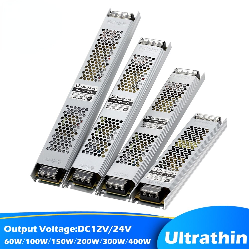 Verlichting Transformers Dc 12V 24V Led Voeding 60... – Vicedeal