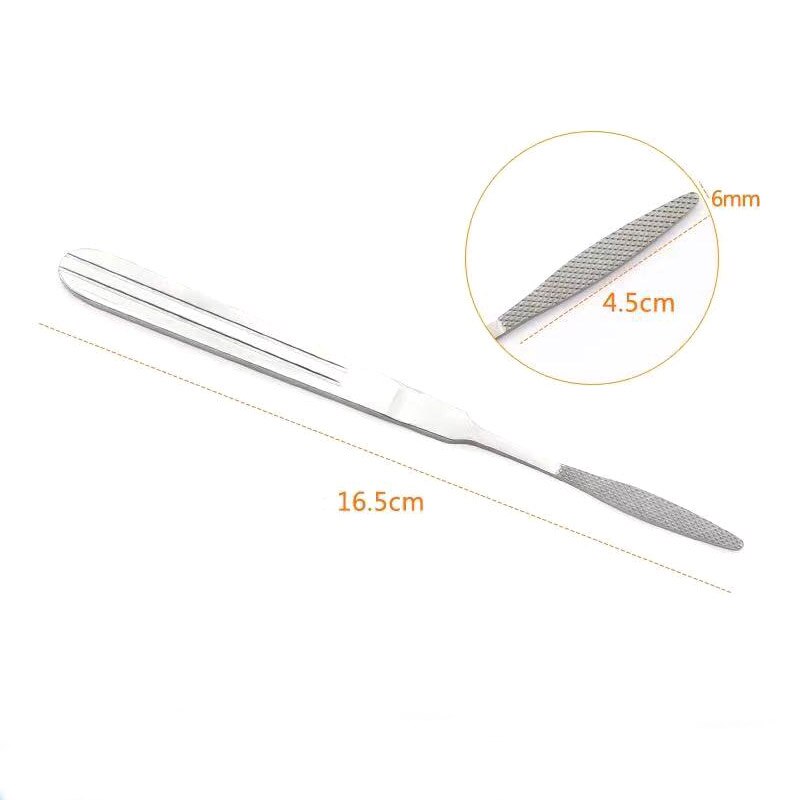 Nasal bone file, stainless steel straight file, to... – Grandado