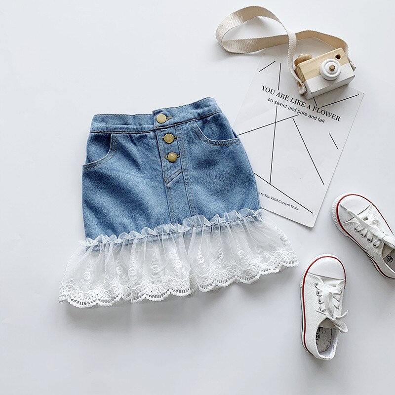 1-6Y Korean Style Girls Spring Summer Skirts Kids ... – Grandado
