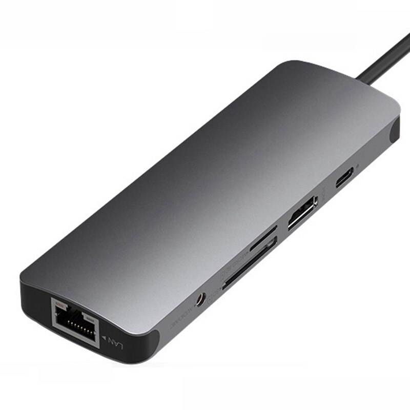9 in 1 Type-C HUB ,Docking Station Type-C to HDMI ... – Grandado