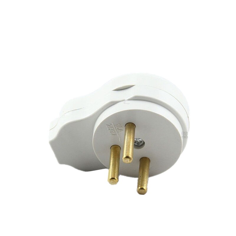 White 16A Israel male female assembly wiring power... – Grandado