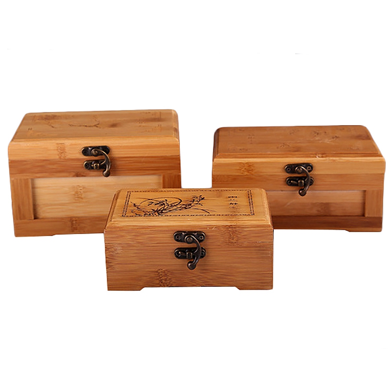 Bamboo Craft Princess Korean Bamboo Jewelry Box Wo... – Grandado