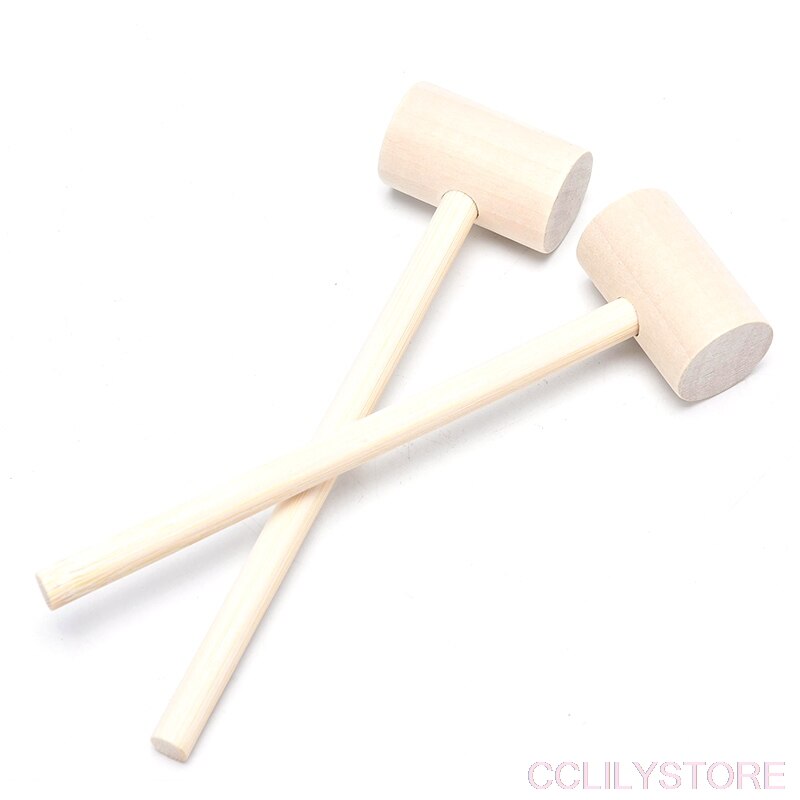 5Pcs/lot Mini Wooden Hammer Ball Toy Hitting Repla... – Grandado