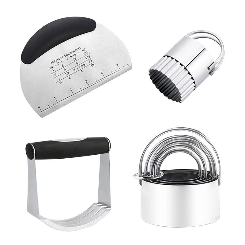 Flour Cutter Cookie Cutters Set Stainless Steel Co... – Grandado