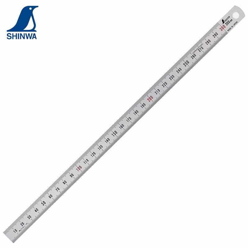 SHINWA Penguin Flexible Stainless Steel Rule Hard ... – Grandado