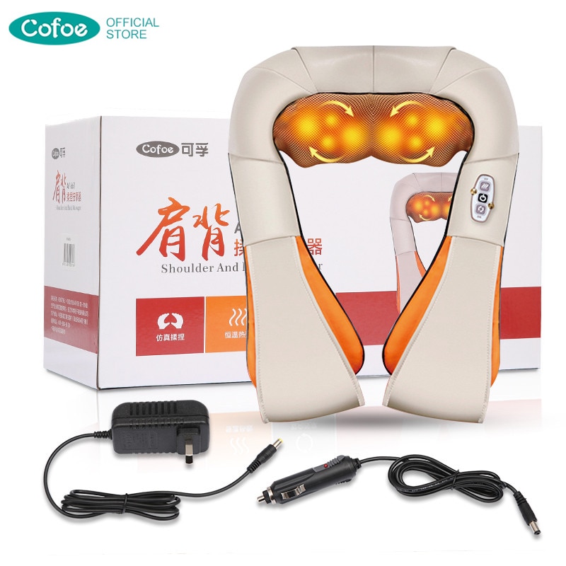 Cofoe cou et épaule masseur chauffage tissu profon... – Grandado