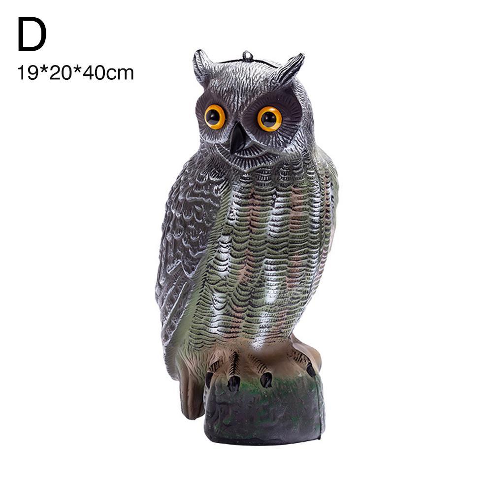 Realistic Bird Scarer Rotating Owl Prowler Decoy R... – Grandado