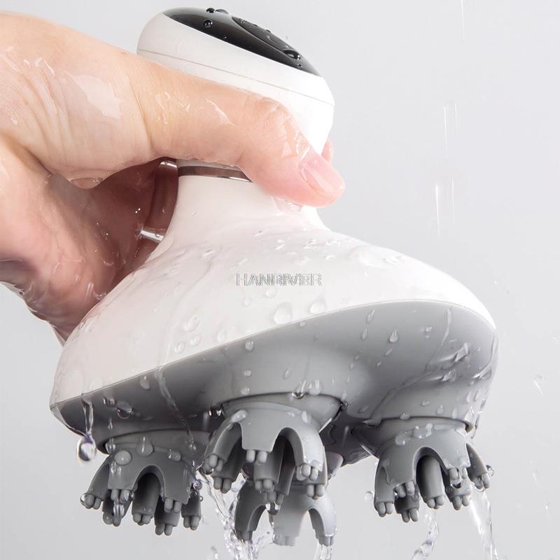 3D Waterproof Electric Head Massager Wireless Scal... – Vicedeal