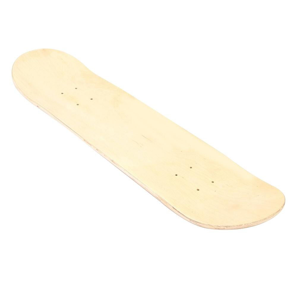 Natural DIY Wood Contest Sports Double Skate Decks... – Grandado