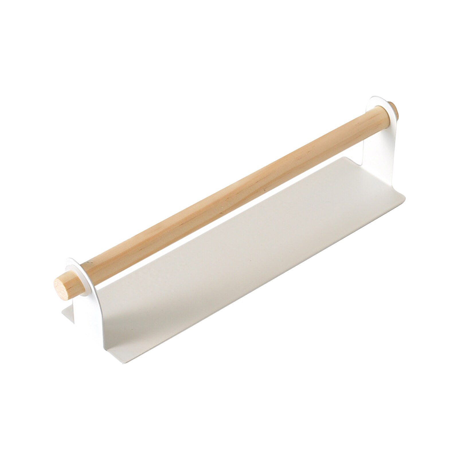 Wall Mounted Towel Rack Wood Bath Towel Rack Kitch... – Vicedeal