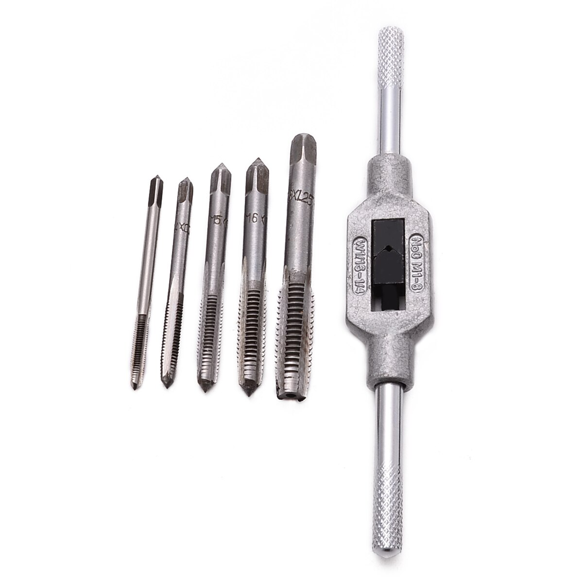 6Pcs/Set Mini Screw Tap Set Hand Tap Thread Metric... – Grandado