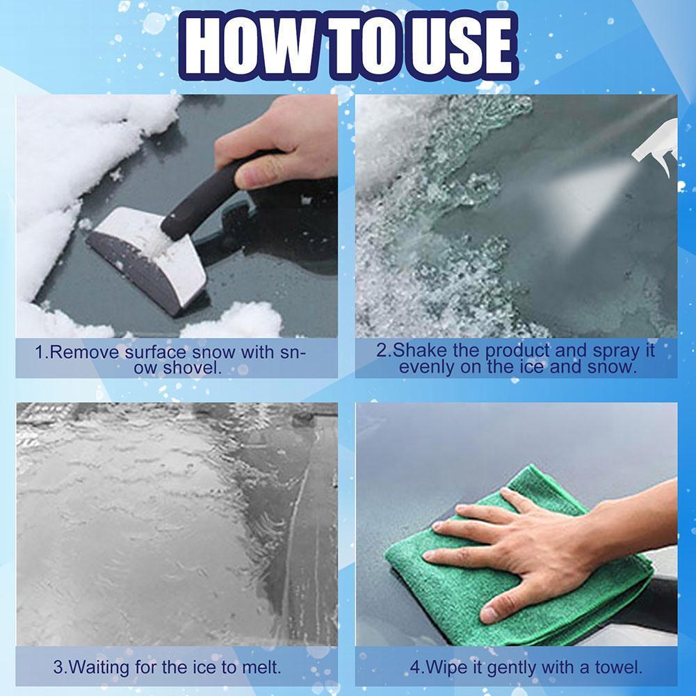 Car Windshield De-icer, Window De-icing Spray, Mel... – Grandado