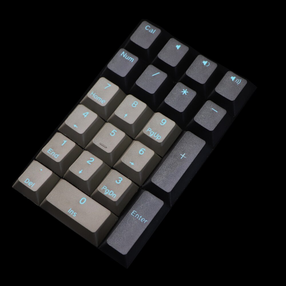 Dobbelt shot keycap pbt budding 21 nøgle numpad mu... – Grandado
