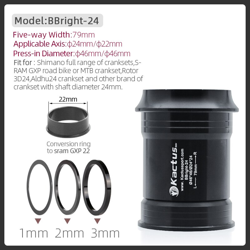 Katus TECH BB Ceramic Bottom Brackets Axis 22/24mm... – Grandado