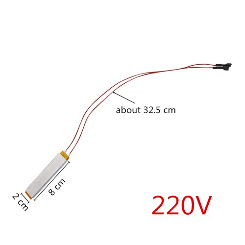 2 Pcs 220V/110V/12V PTC Element Heizung DIY Ei Ink... – Vicedeal
