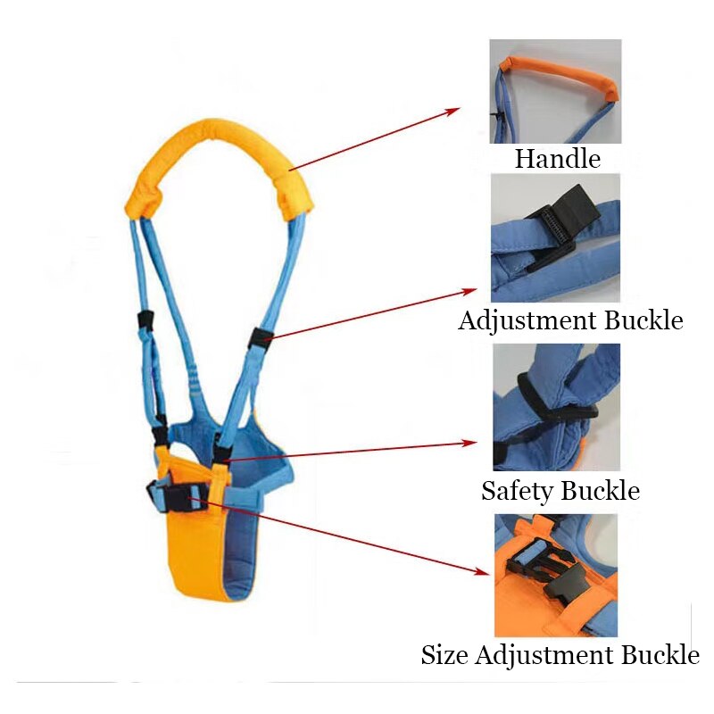Kid Baby Infant Toddler Harness Walk Learning Assi... – Grandado