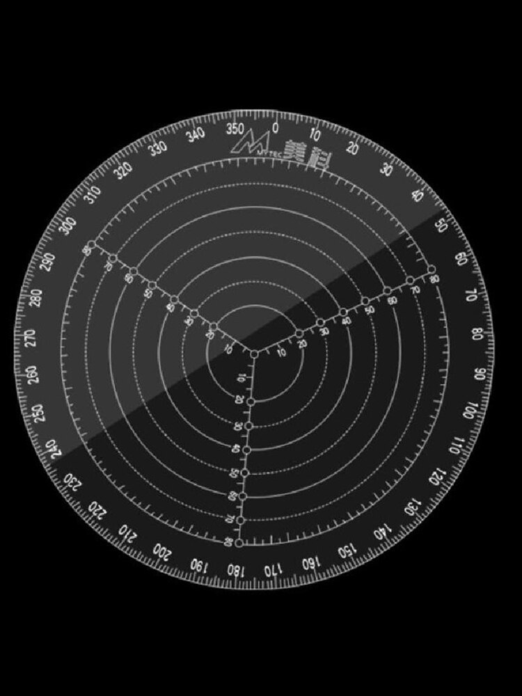 Center Finder Compass Car Rotation Centering Ruler... – Grandado