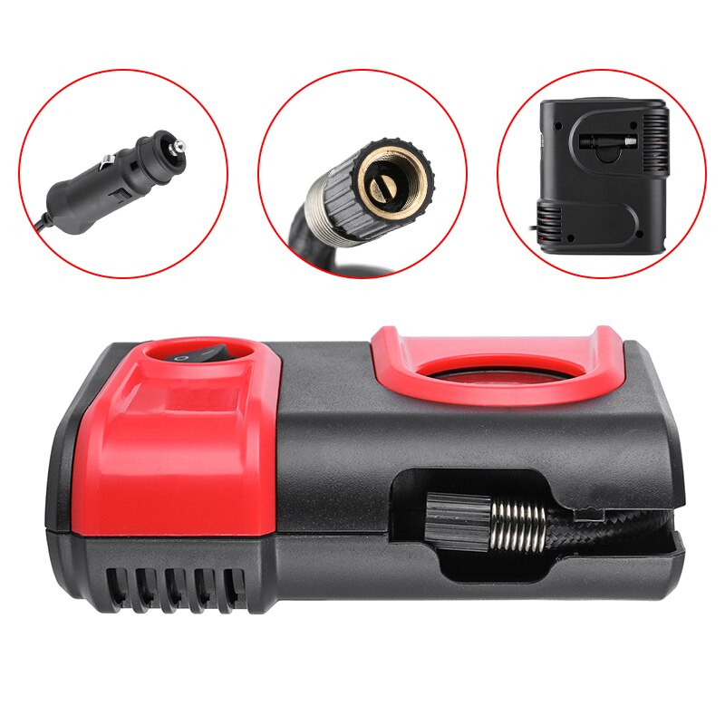 Portable DC 12V 100PSI Air Compressor Inflatable P... – Vicedeal