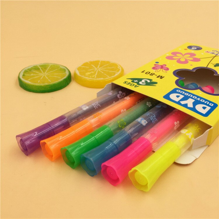 6pcs DIY Highlighter Pen Five-pointed Star Waterco... – Vicedeal