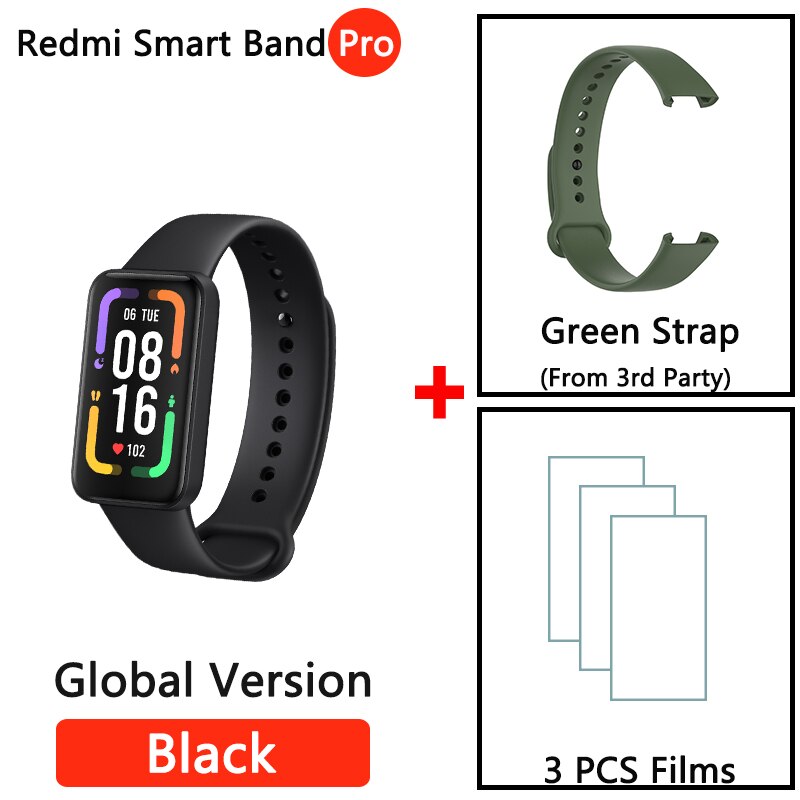 Mi Rot mi Smart Band Pro 1,47 zoll Voll AMOLED Dis... – Grandado