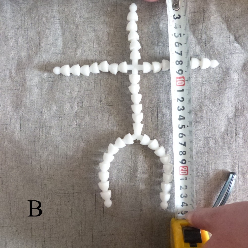 40pcs 19x12x10mm bulk toy joint skeleton + 1 pcs c... – Grandado