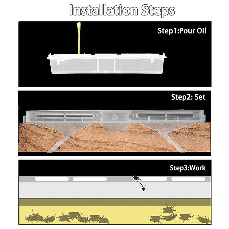 Clear Plastic Hive Beetle Oil Collector, Beekeepin... – Vicedeal